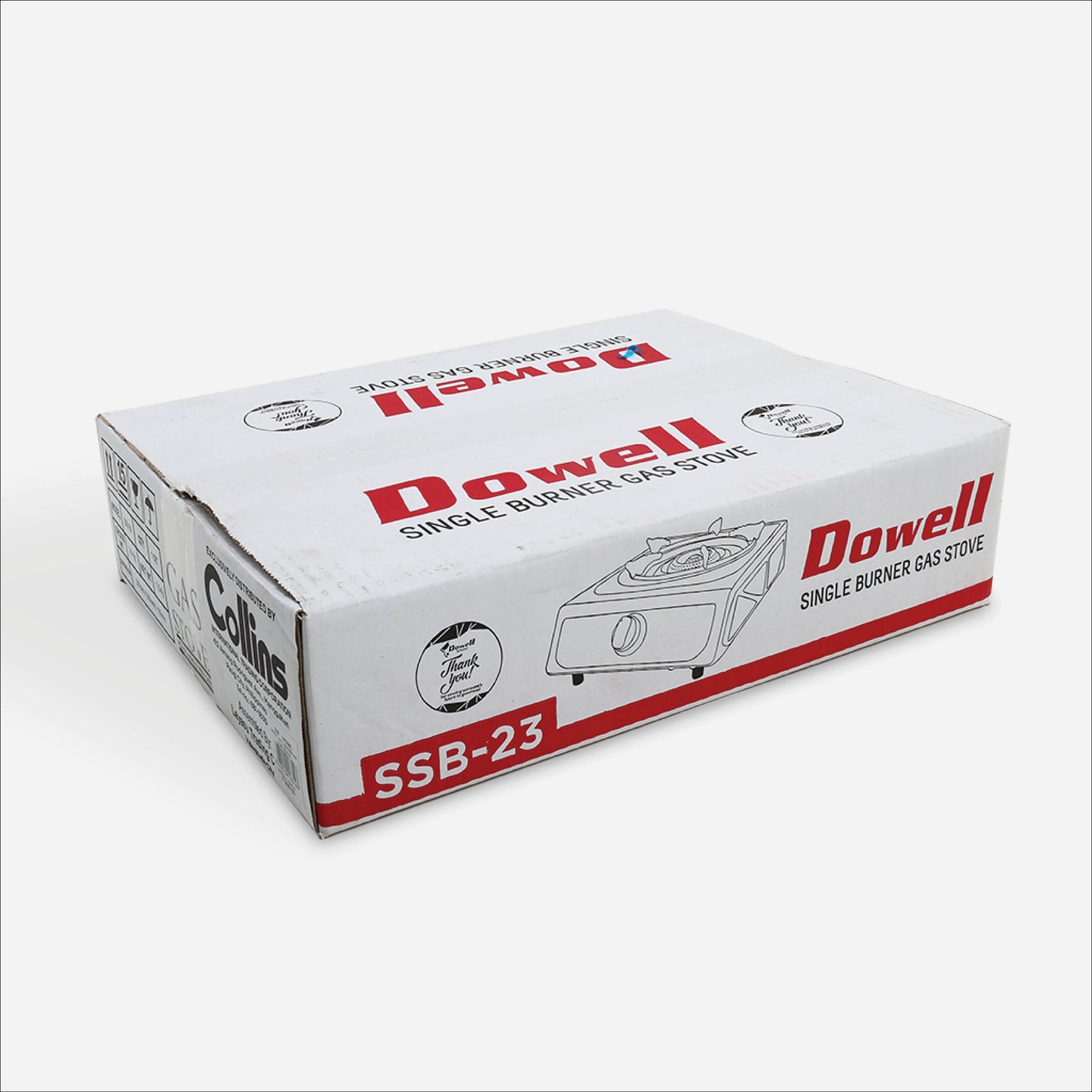 Dowell Stand Fan 18in. - Gray – SM Home