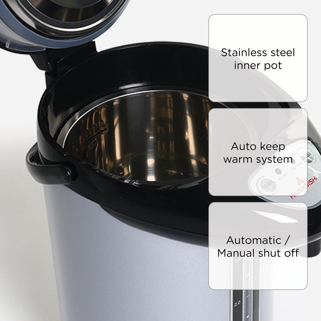 Hanabishi Stainless Steel Rice Cooker - 10 cups – SM Home