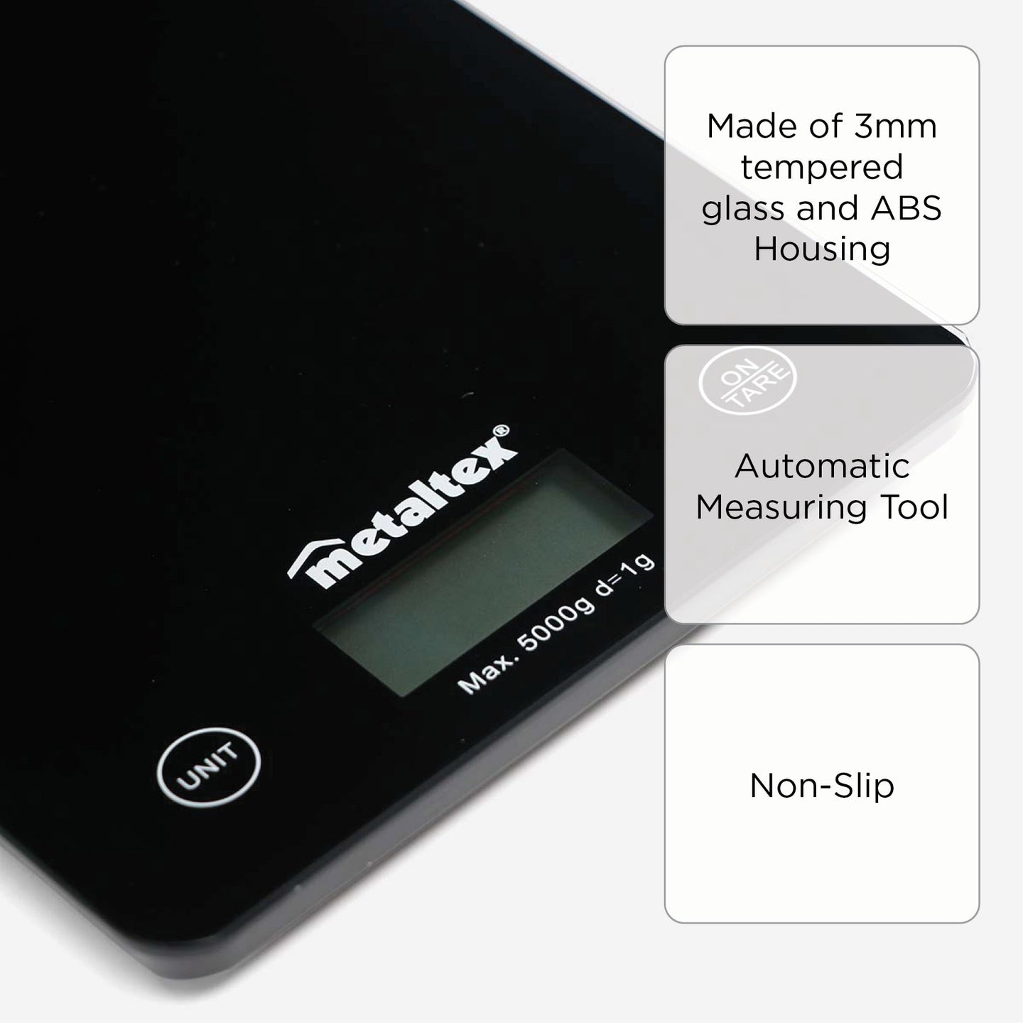 Metaltex Digital Weighing Scale – SM Home