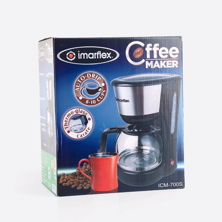 Imarflex Glass Coffee Maker (Black) - ICM700S – SM Home