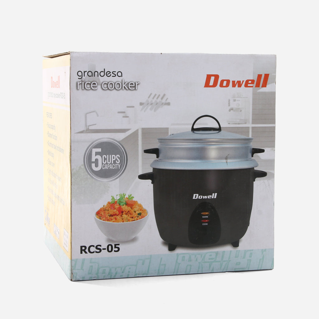 Dowell 5-cups Rice Cooker RCS05 - Gray – SM Home