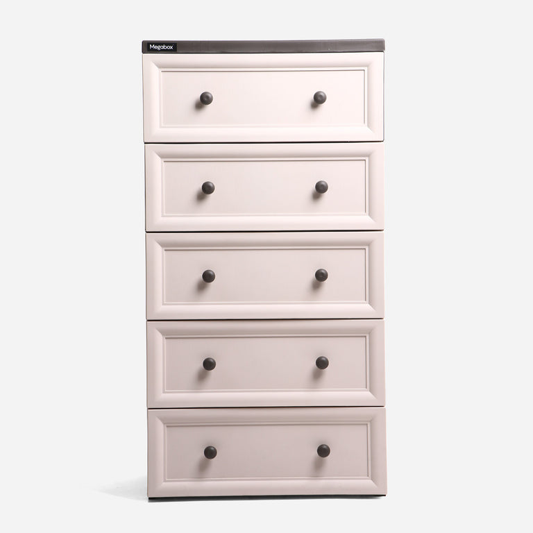 Megabox 5 Layer Drawer MG190-5L - Beige – SM Home