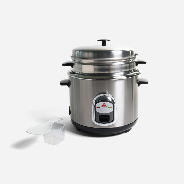 Hanabishi Stainless Steel Rice Cooker - 10 cups – SM Home