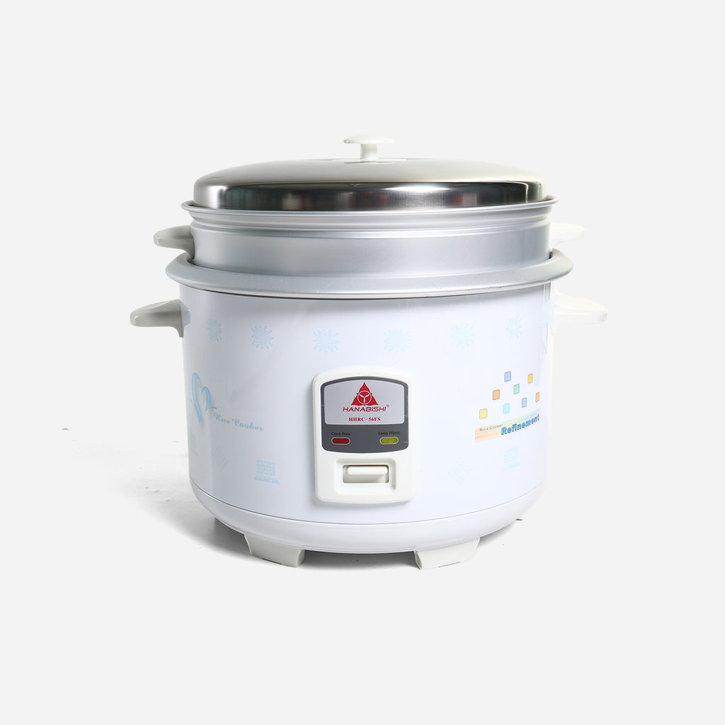 Hanabishi Rice Cooker with Steamer - 30 cups – SM Home
