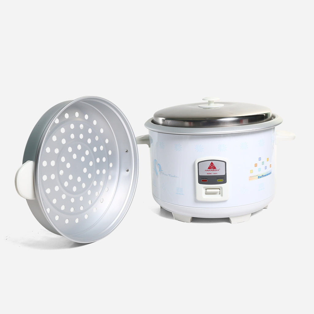 Hanabishi Rice Cooker with Steamer - 30 cups – SM Home