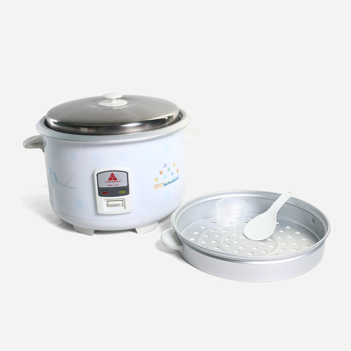 Hanabishi Rice Cooker with Steamer - 30 cups – SM Home