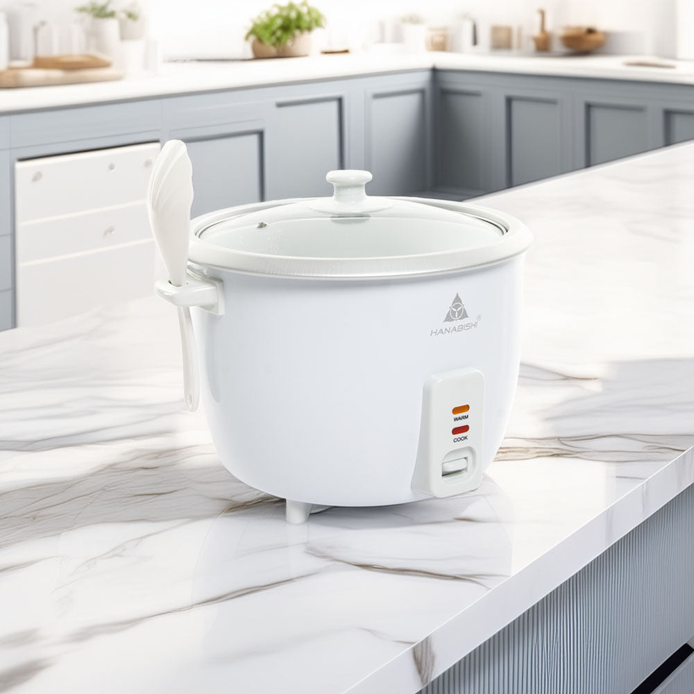 Hanabishi Stainless Steel Rice Cooker - 10 cups – SM Home