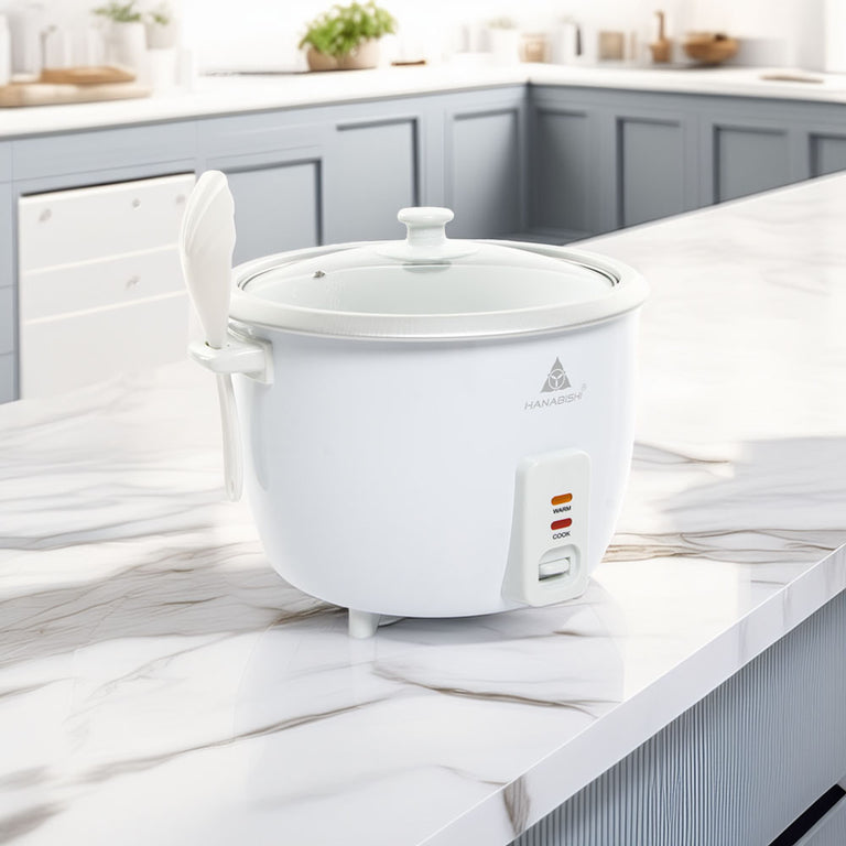 Hanabishi Rice Cooker with Steamer - 30 cups – SM Home