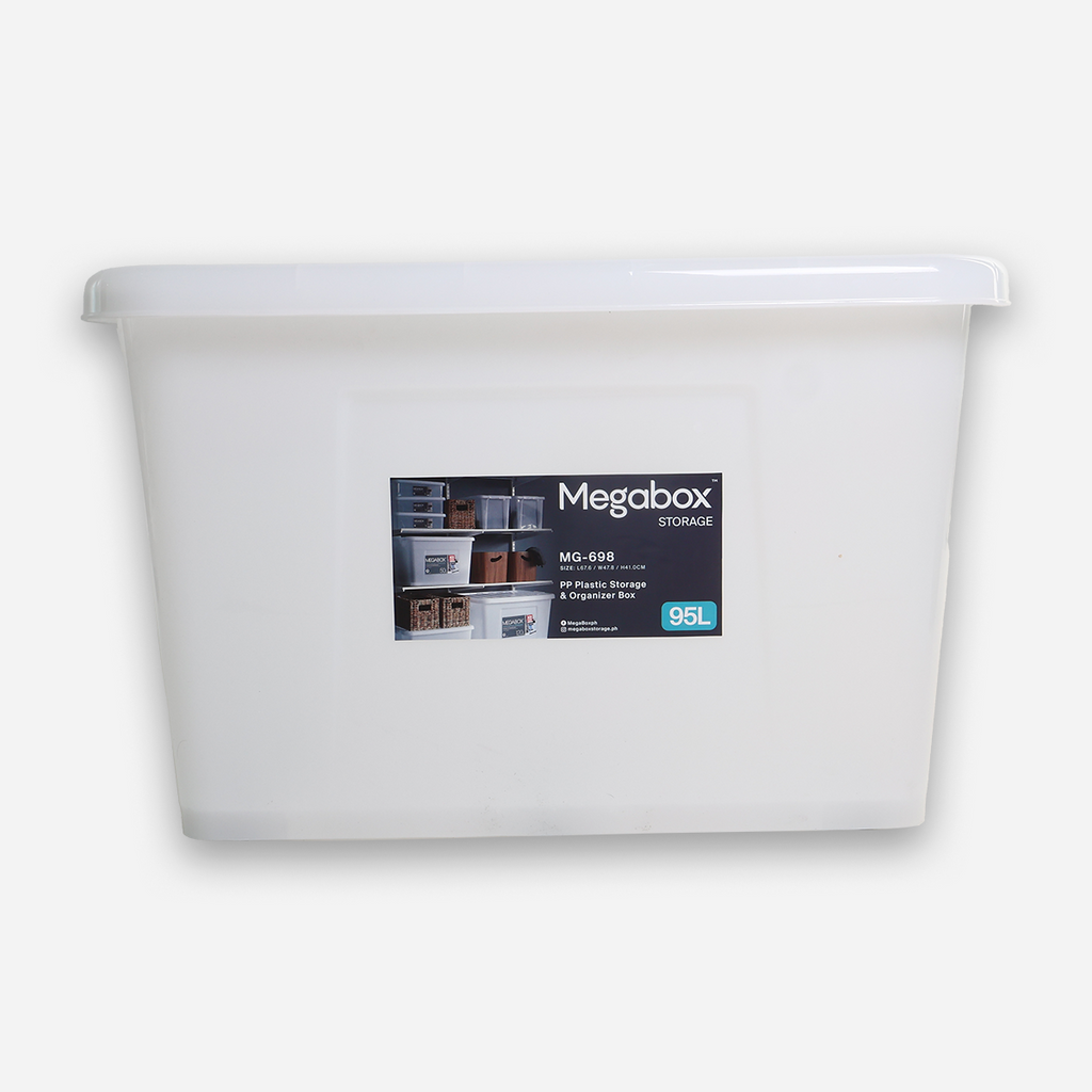 Megabox Storage Box (Clear) - 95L – SM Home