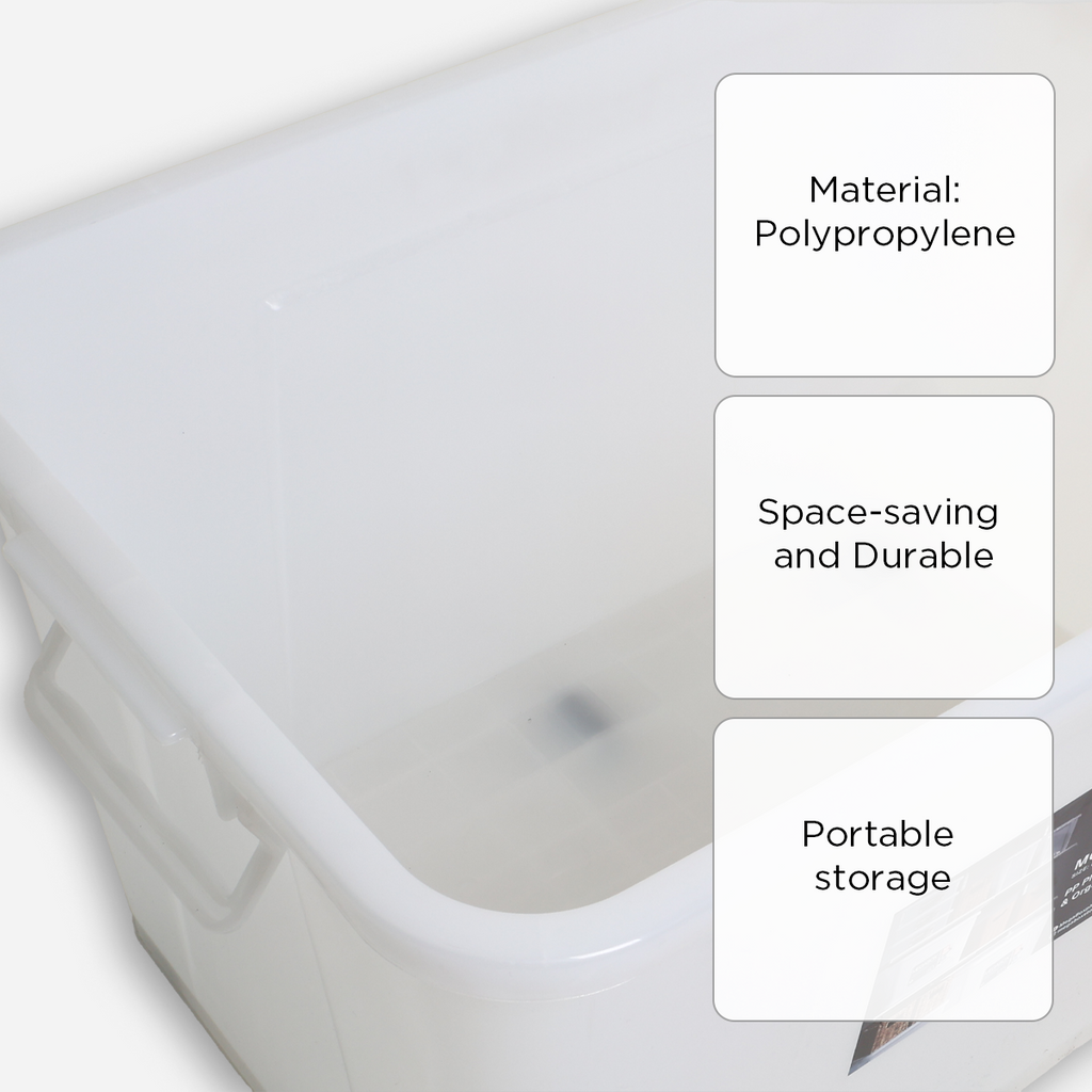 Megabox Storage Box (Clear) - 95L – SM Home
