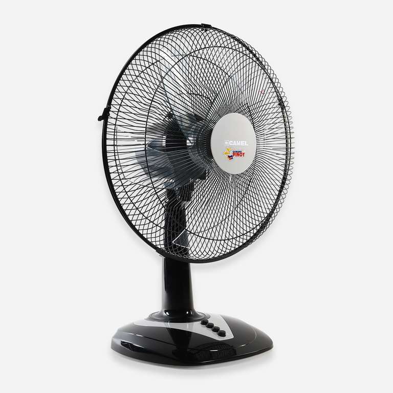 Camel 5-Leaf Blade Desk Fan- 16in – SM Home