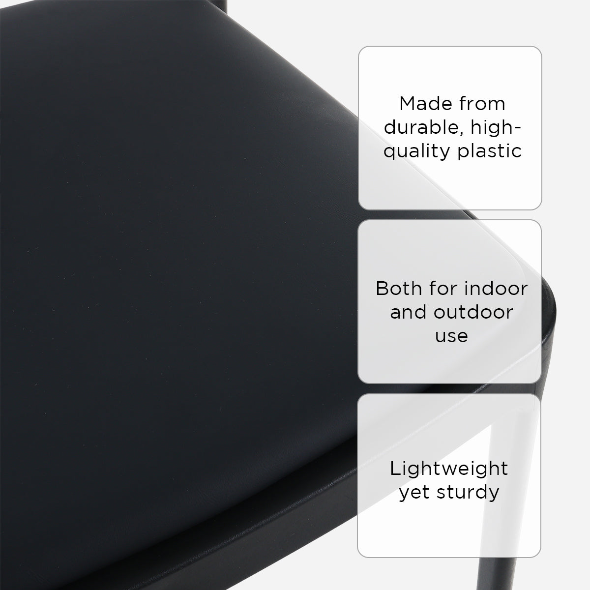 Uratex Brooklyn Chair - Black – SM Home