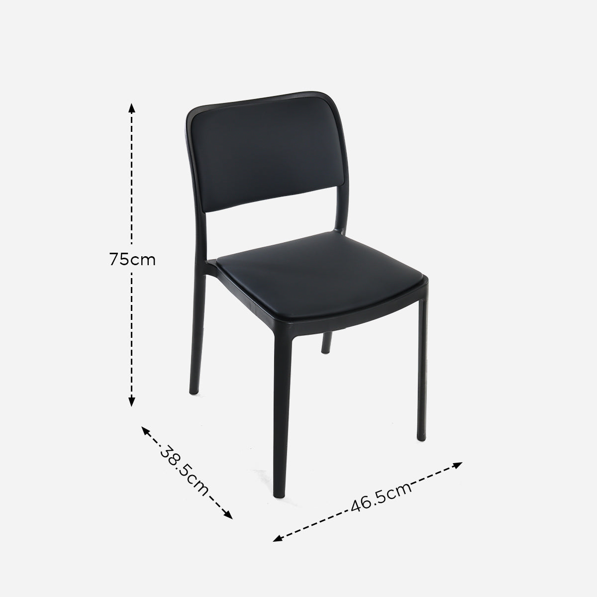 Uratex Brooklyn Chair - Black – SM Home