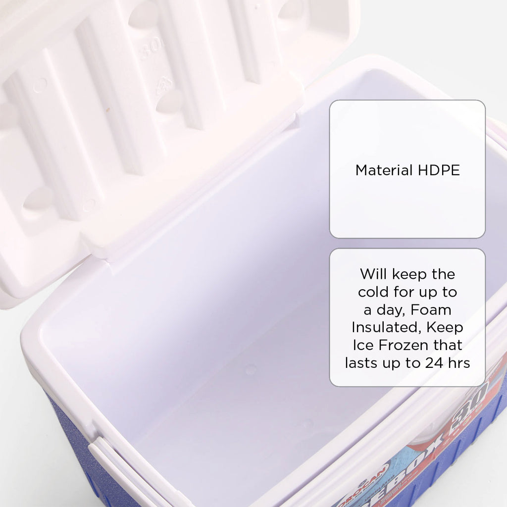 Orocan 9230 Koolit Ice Box (Blue)- 30 L – SM Home