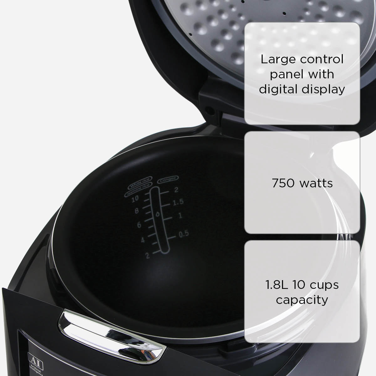 Tefal Easy Rice Plus Cooker RK736B65 (Black) - 10 Cups – SM Home